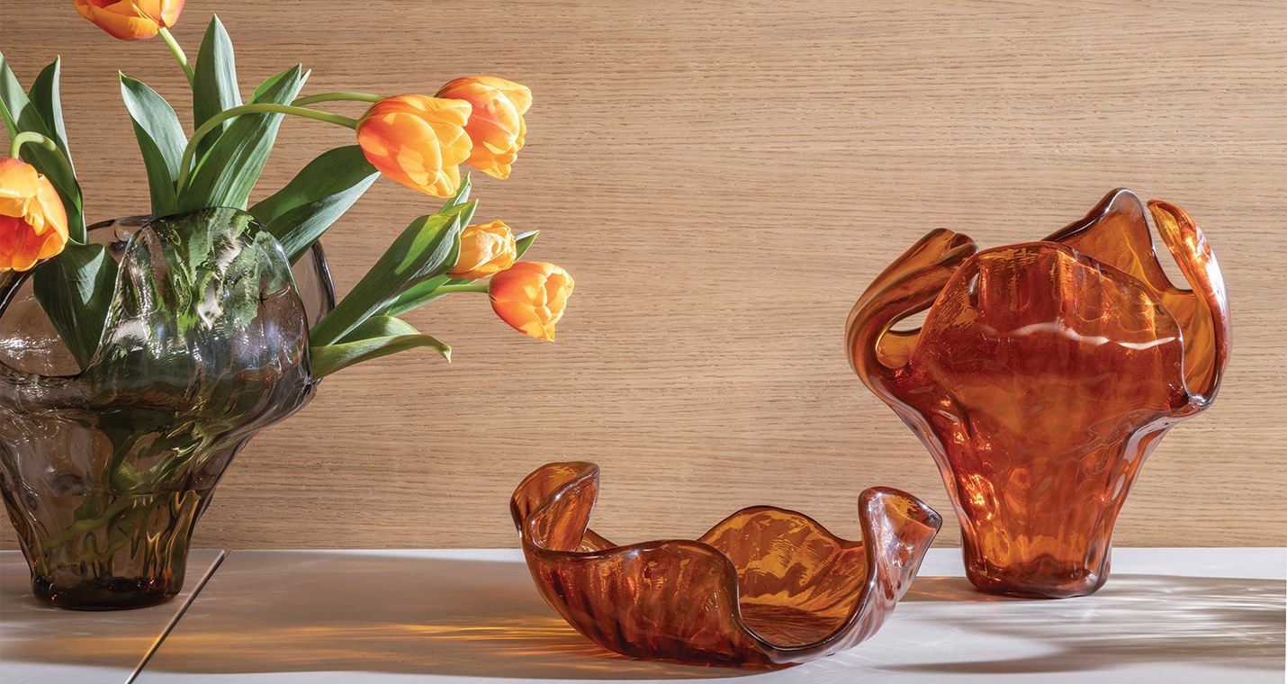 WATER ILLUSION | Vase Recycled glass vase By Poltrona Frau | design ...