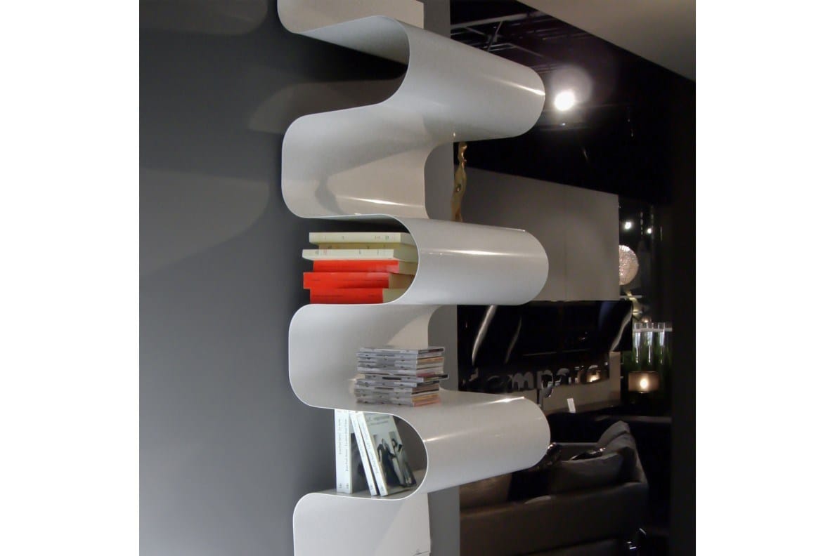 WAVE Aluminium wall shelf By VIDAME EDITIONS