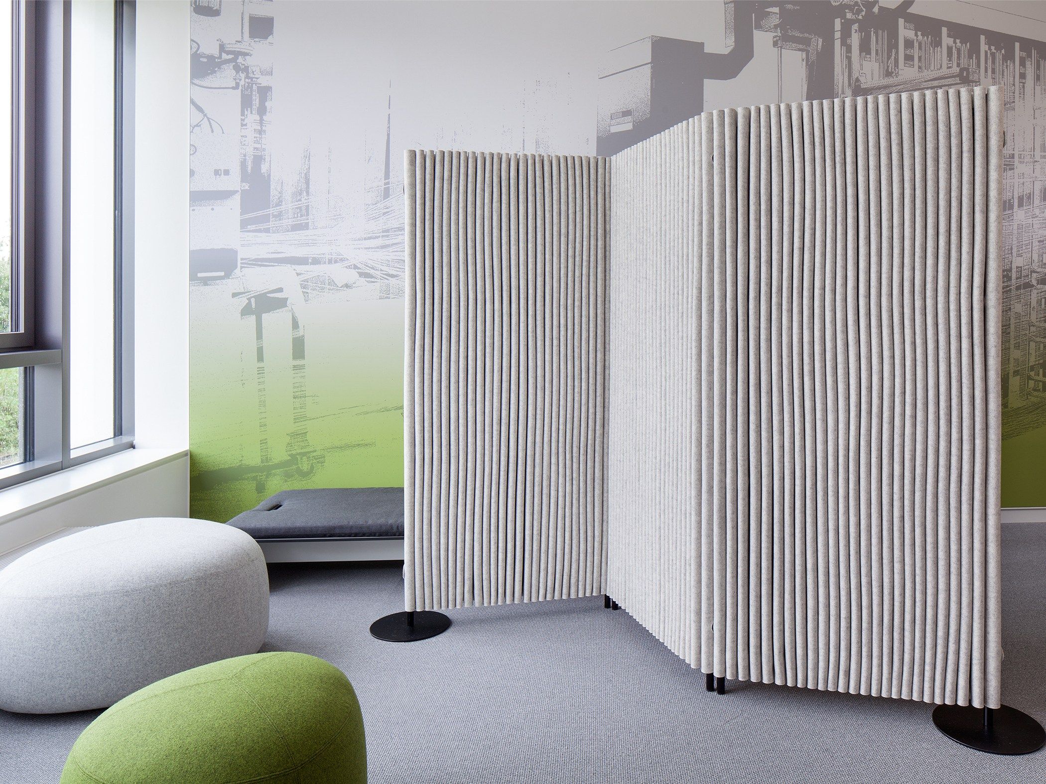 WAVE | Wool felt Screen By HEY-SIGN
