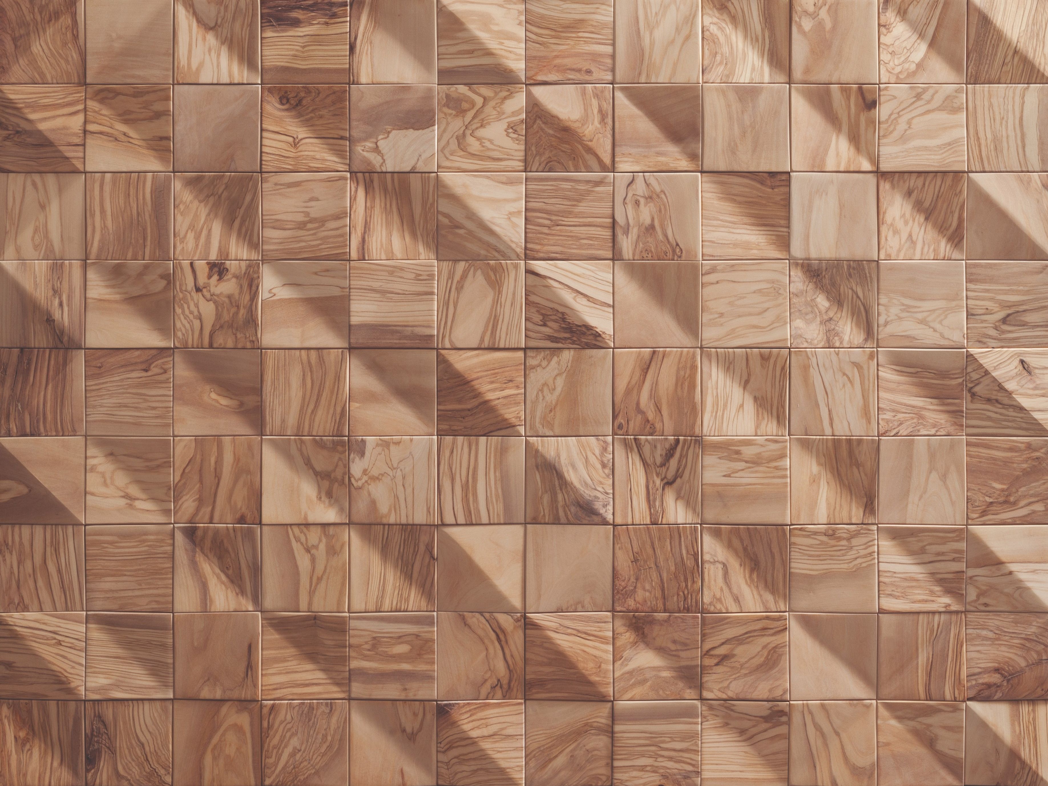 Indoor wooden 3D Wall Cladding WAVES By Wonderwall Studios