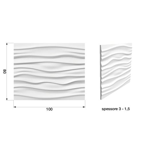 3D Wall Panel WAVY 3DMat&Mat Collection By Mat&Mat design Michele ...