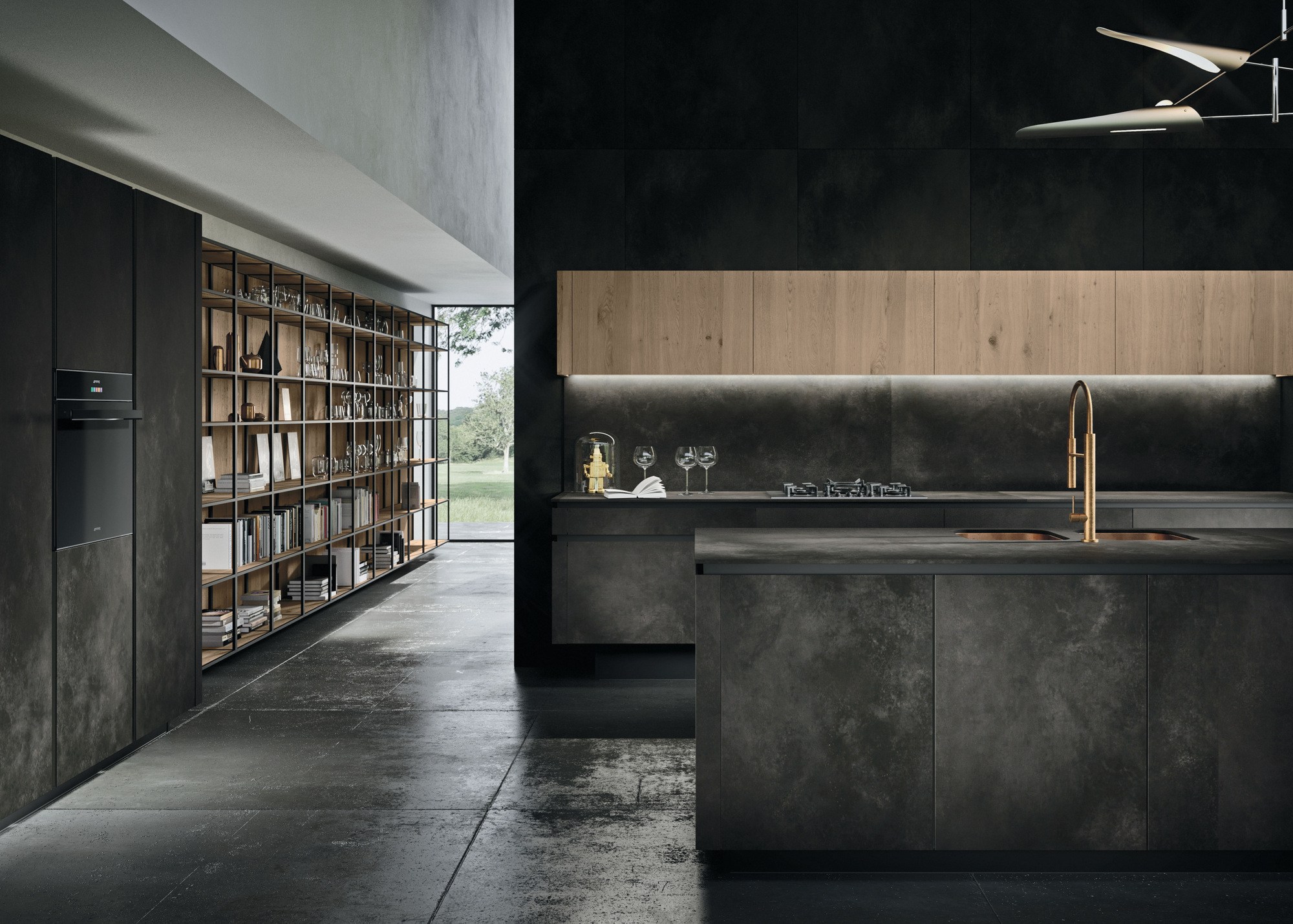 WAY MATERIA | Kitchen with island By Snaidero