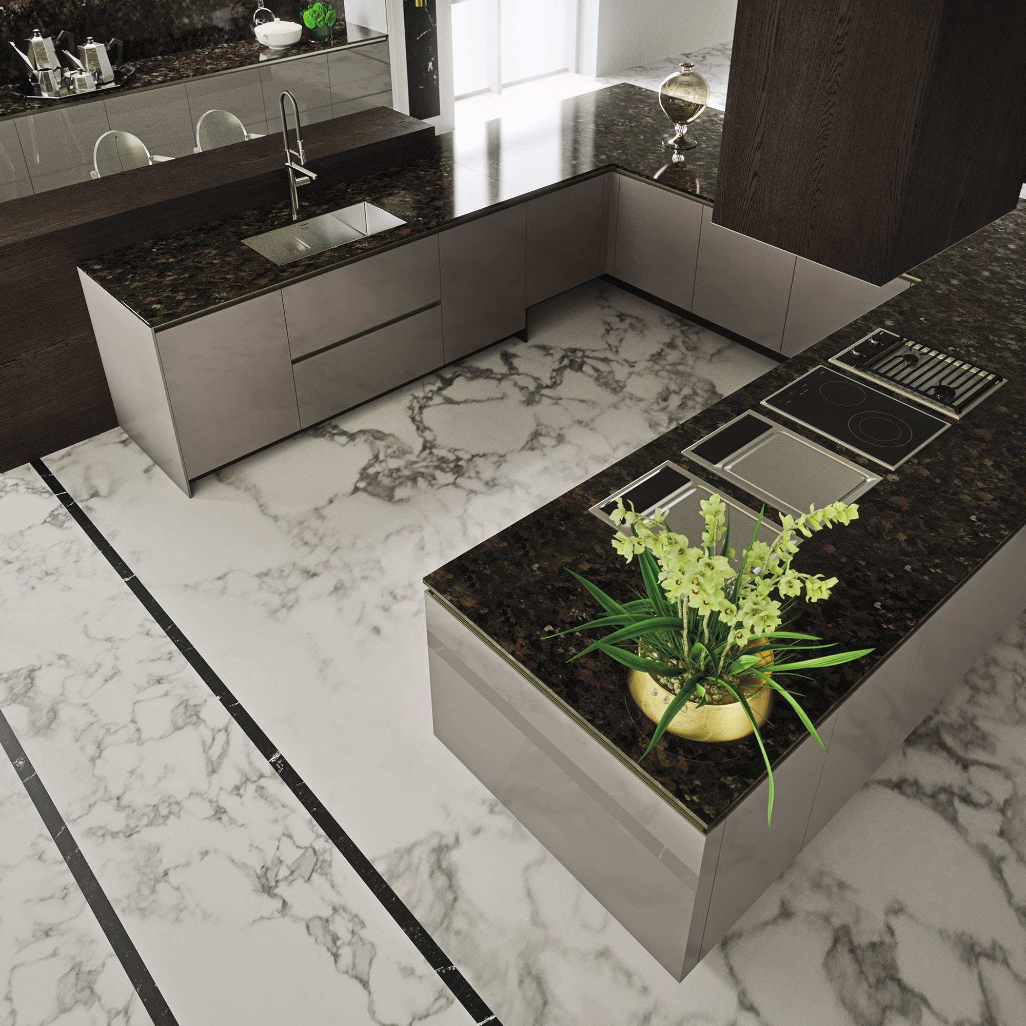 WAY | Kitchen with island By Snaidero