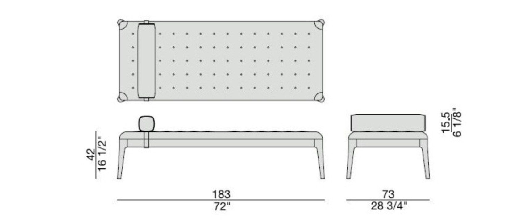 WEBBY | 沙发床 沙发床 By Porada | design Carlo Ballabio
