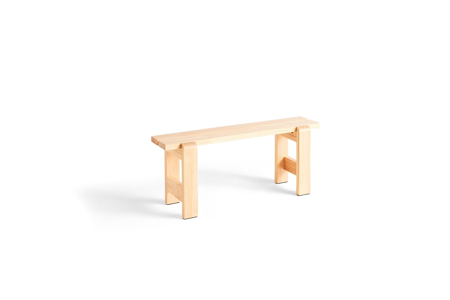 WEEKDAY Pine garden bench By Hay | design Hannes & Fritz