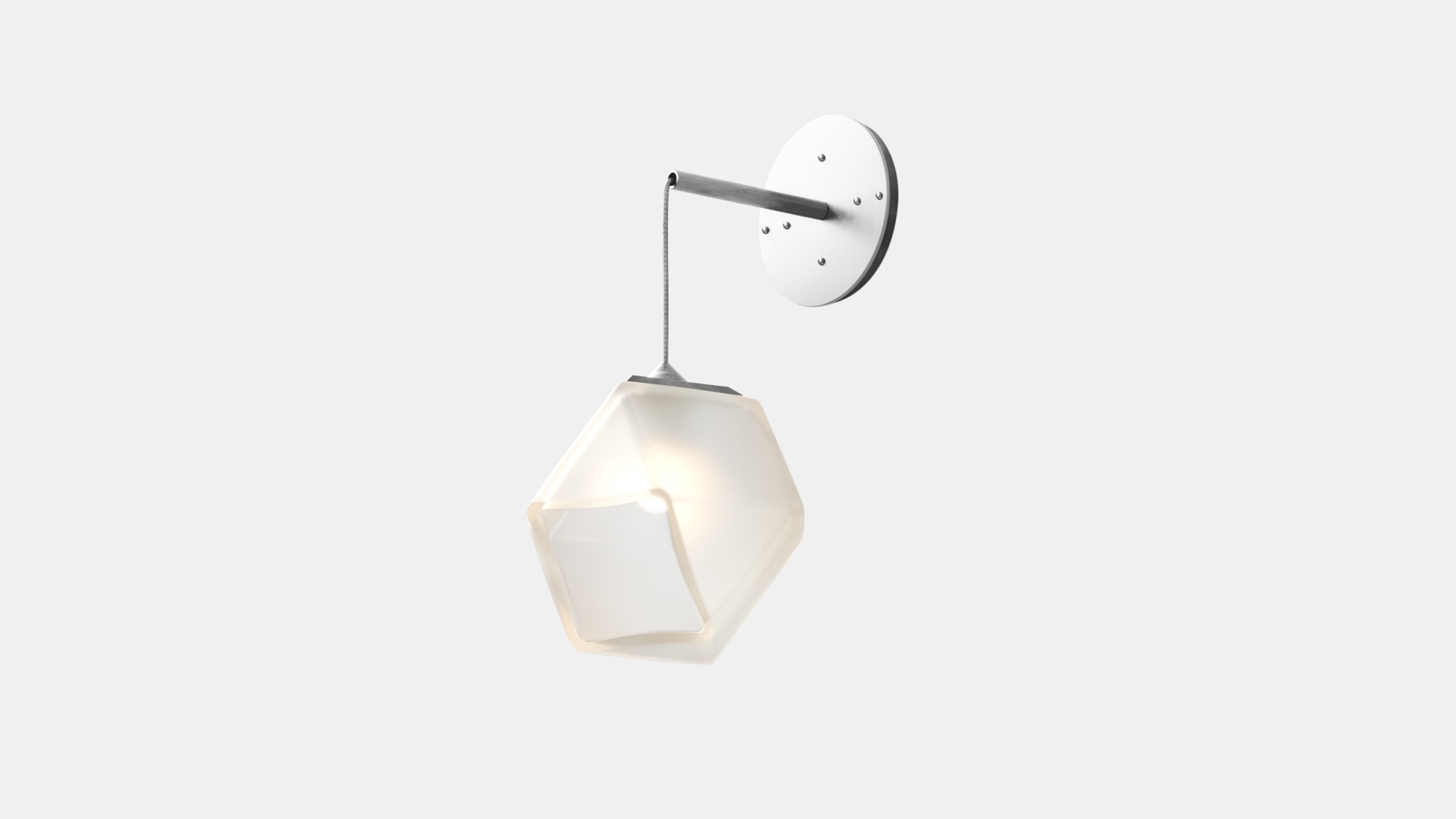 WELLES DOUBLE BLOWN GLASS | Wall lamp LED blown glass wall lamp By ...