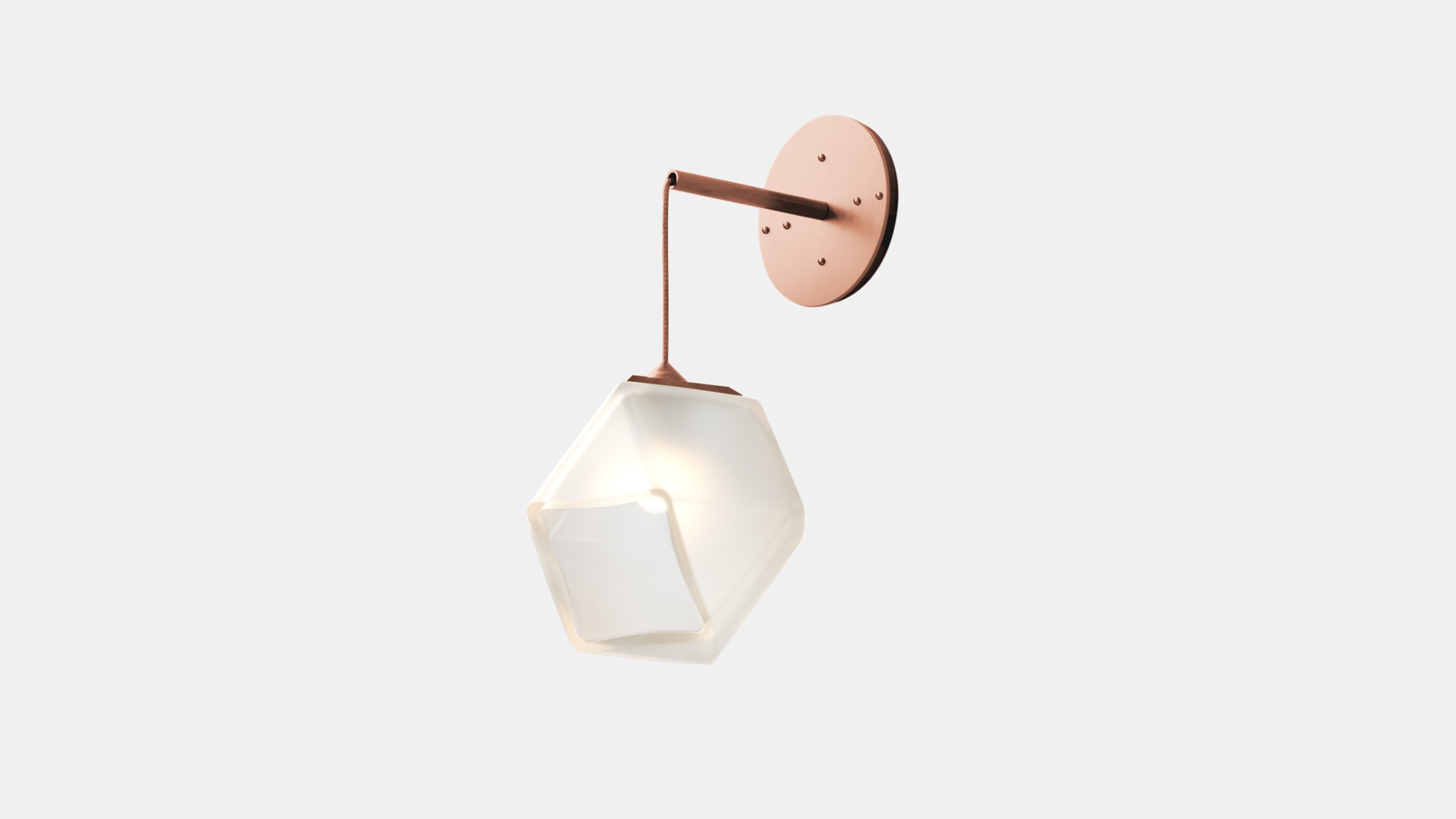 WELLES DOUBLE BLOWN GLASS | Wall lamp LED blown glass wall lamp By ...