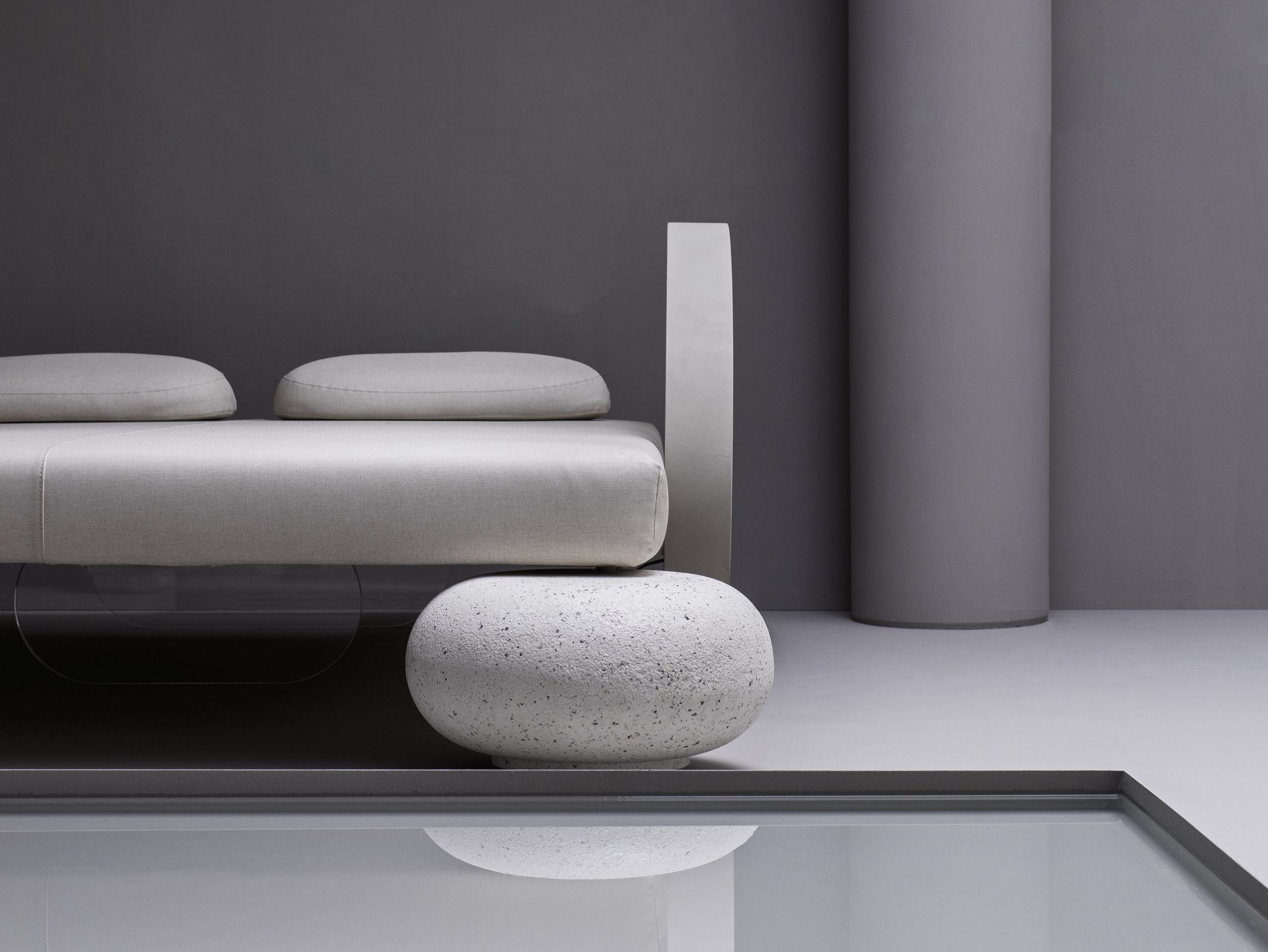 WELLNESS THERAPY Fixed fabric spa bed with chromotherapy By Varaschin ...