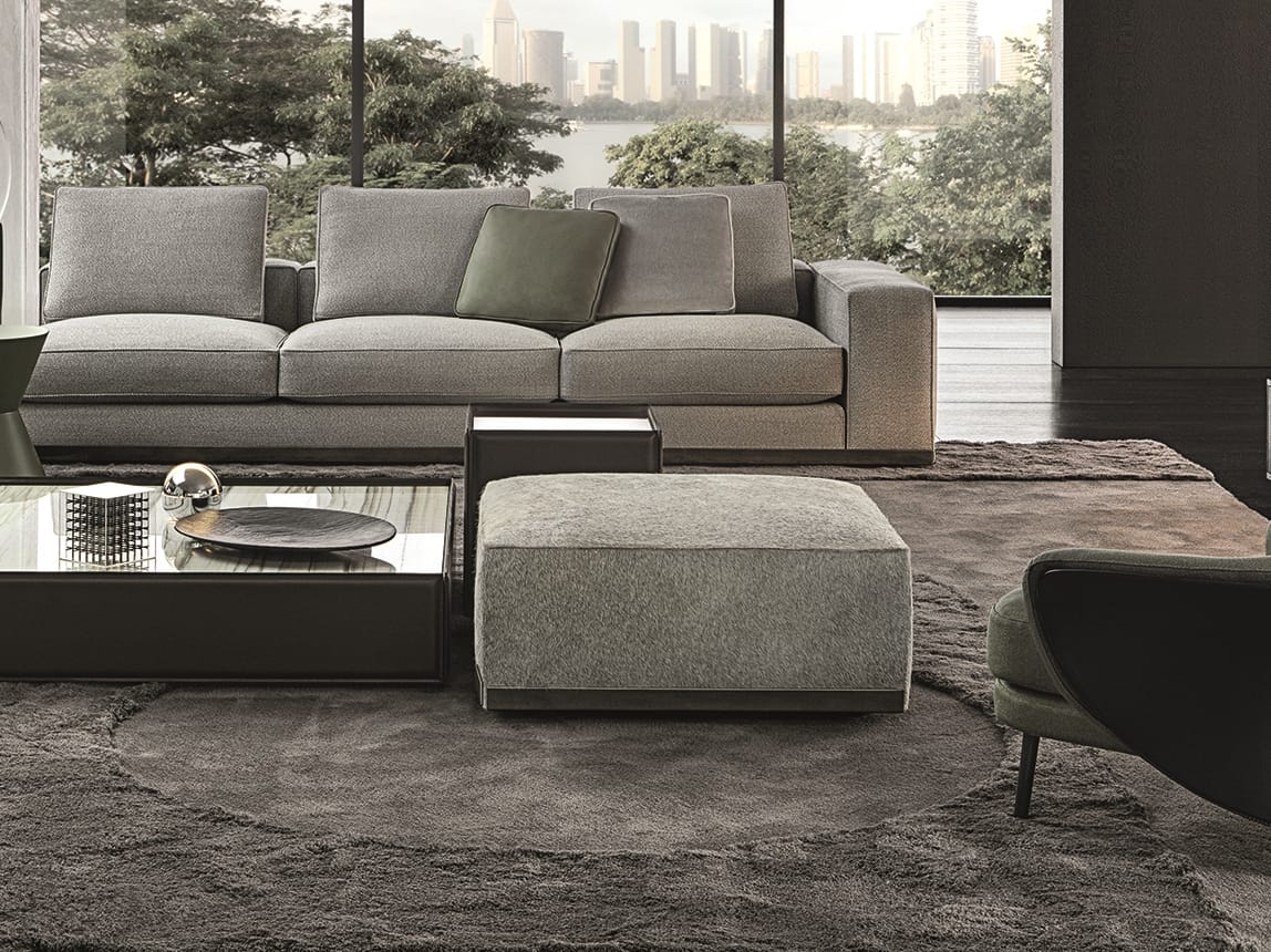 WEST | Pouf By Minotti design Rodolfo Dordoni