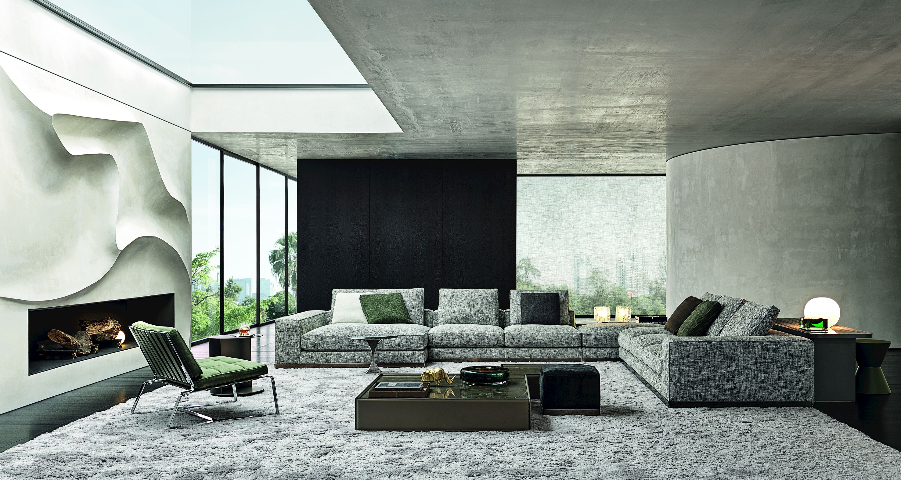 WEST/WEST SADDLE-HIDE Sofa By Minotti | design Rodolfo Dordoni