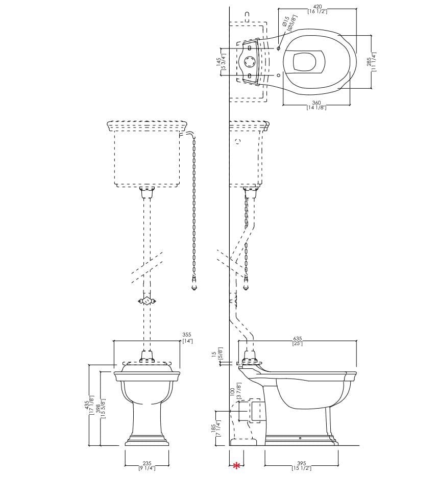 WESTMINSTER | Toilet By Devon&Devon