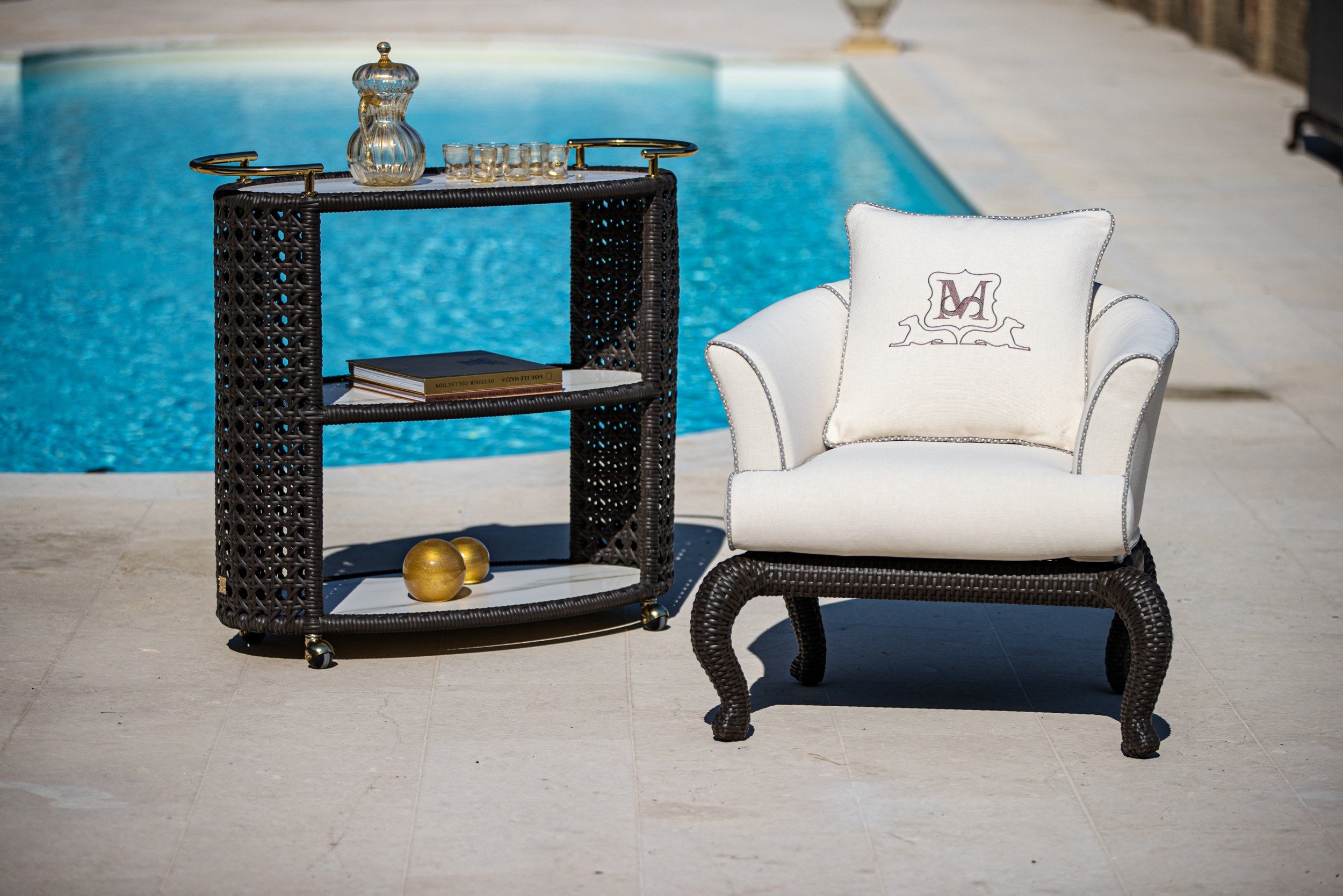 WEZEN | Drinks trolley Wezen Line By Samuele Mazza Outdoor design ...