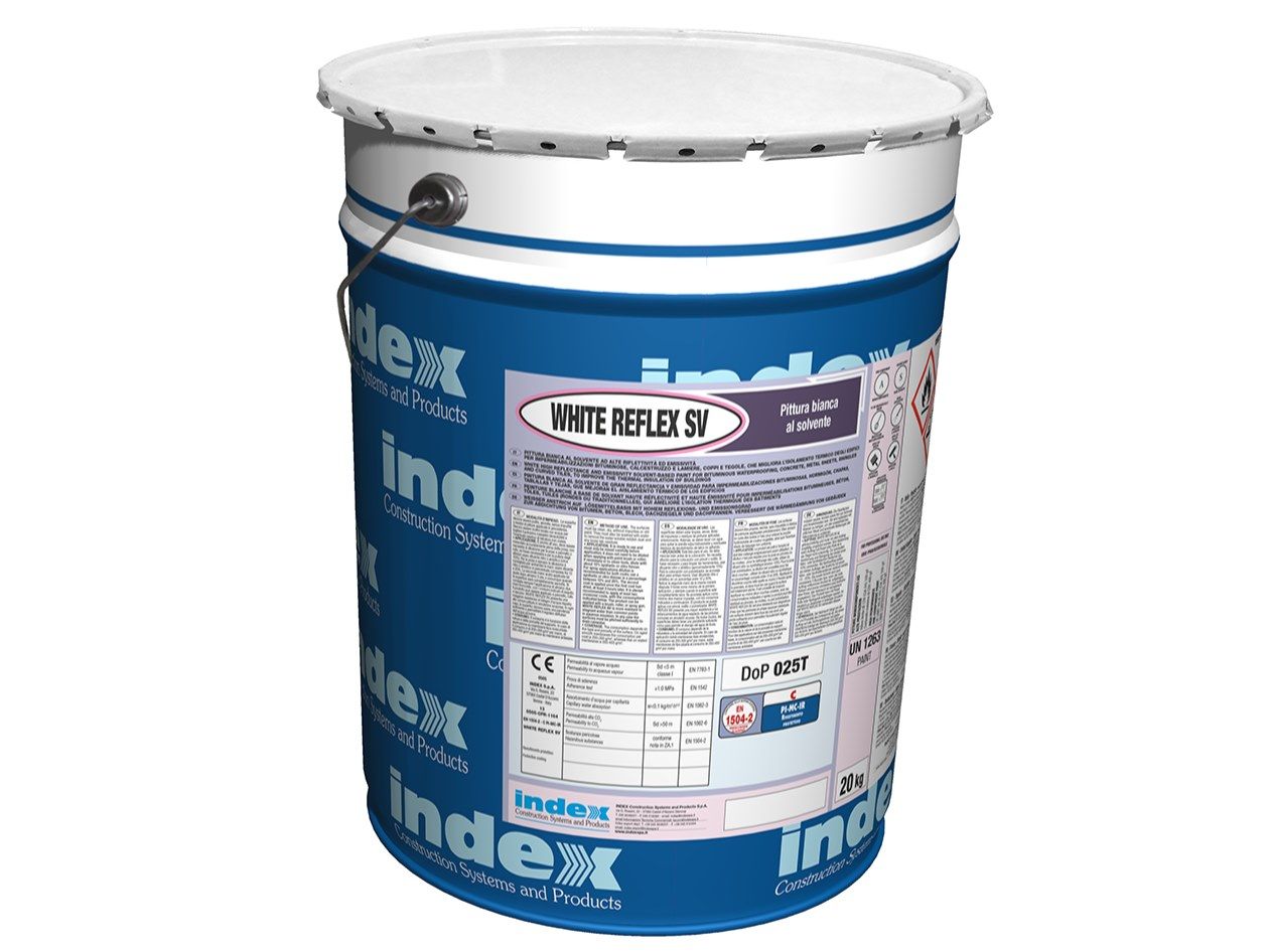 WHITE REFLEX SV Pintura reflectante antiradiación By INDEX