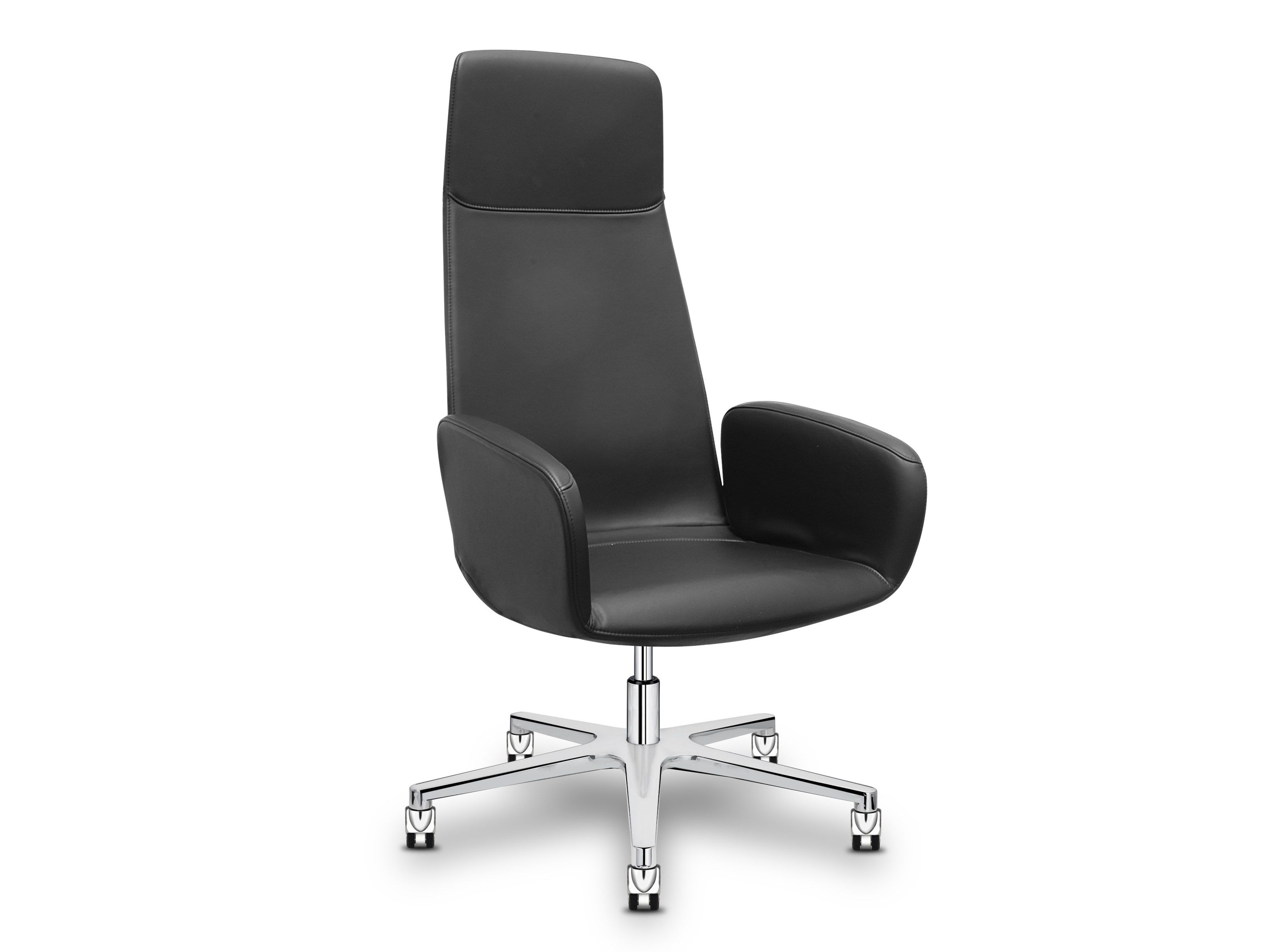 WHY NOT High-back executive chair with 5-spoke base By Sitland | design ...