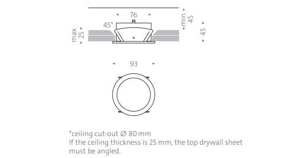 WI4-EB-1R-DL Spotlight By Mawa Design