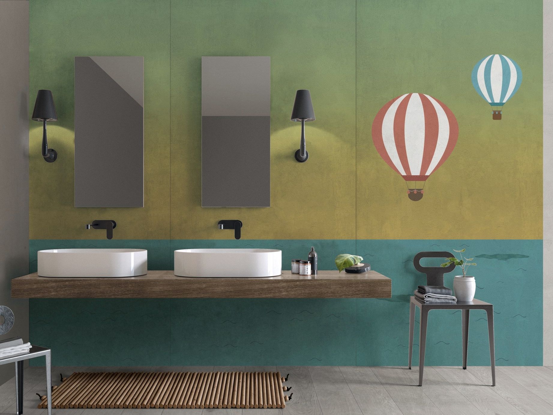 Indoor porcelain stoneware wall tiles WIDE&STYLE By ABK design ...