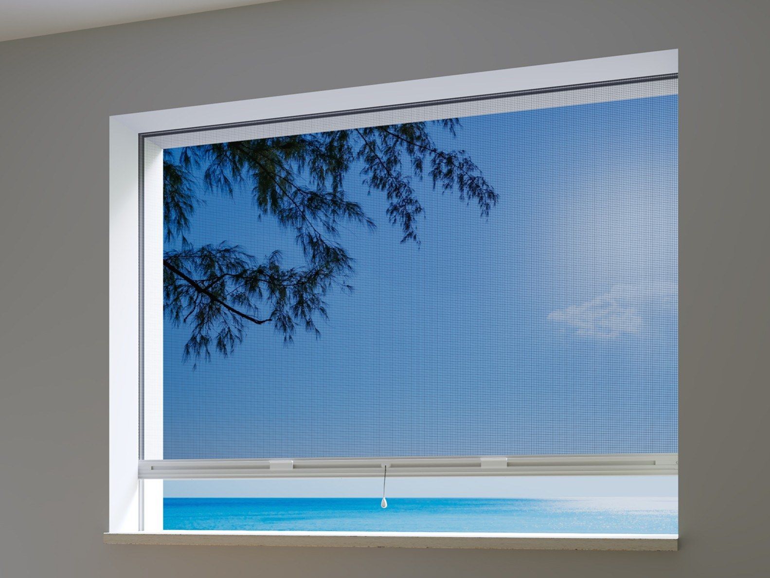 WIND INCAS VERTICAL Built-in vertical insect screen By Mv Line