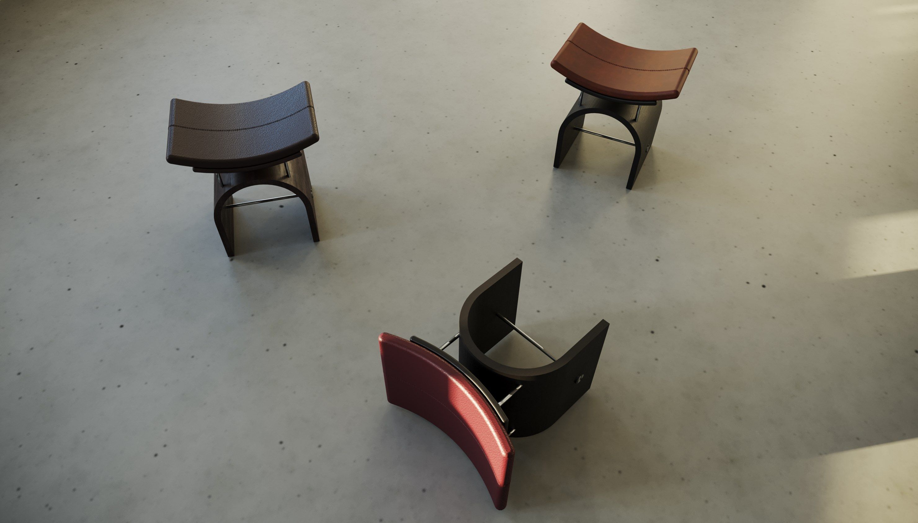 WING stool By Studio Laf.