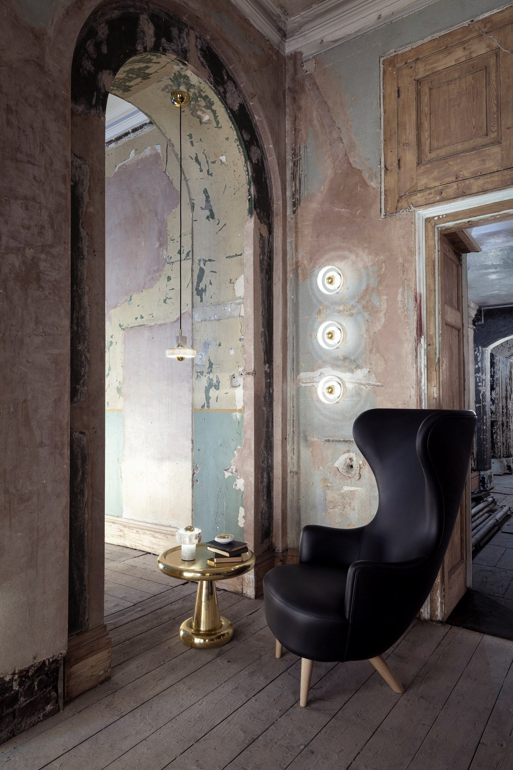 WINGBACK Wing fabric armchair By Tom Dixon | design Tom Dixon designer