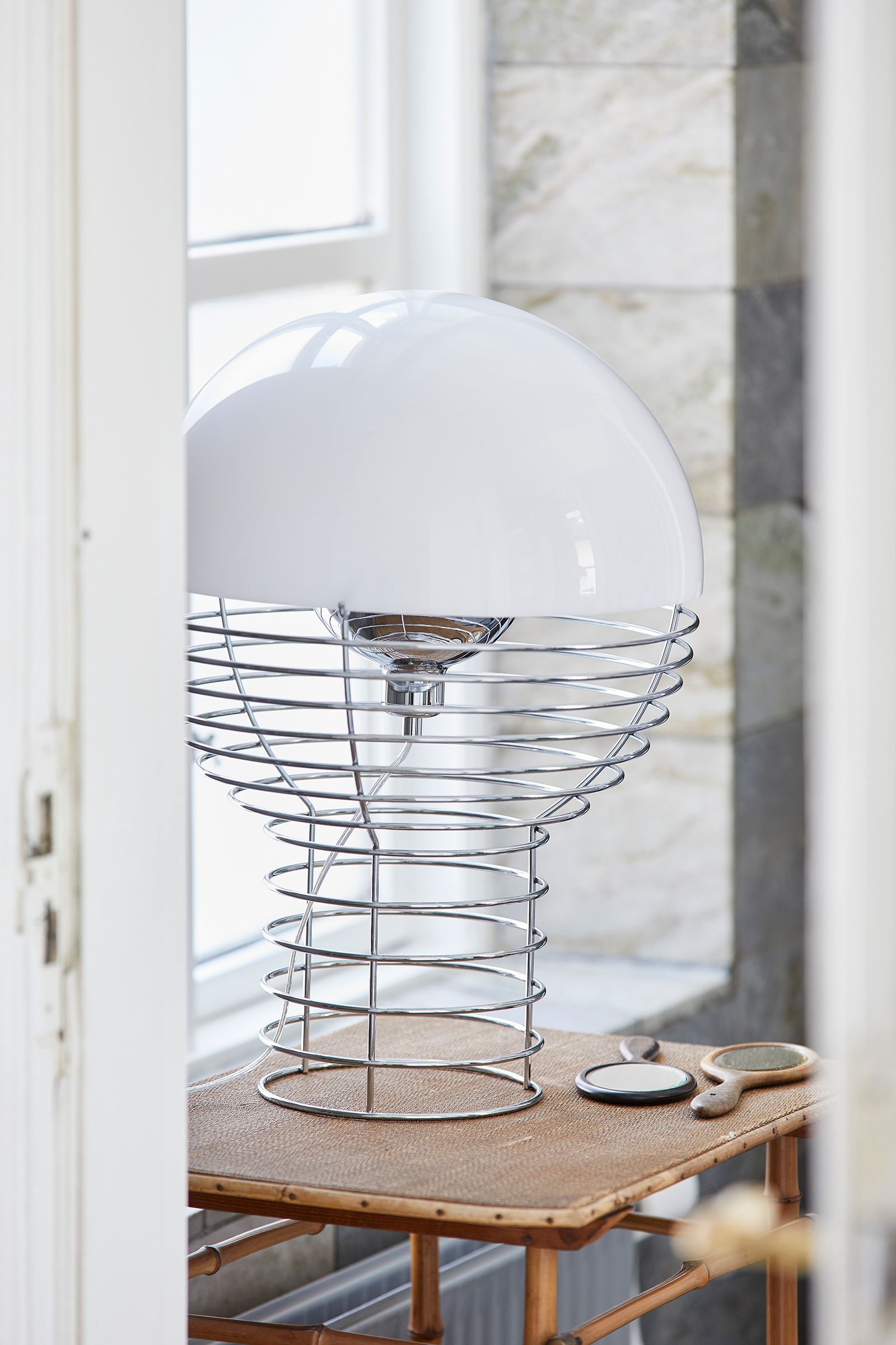 Steel table lamp WIRE | Table lamp Wire Collection By Verpan design ...