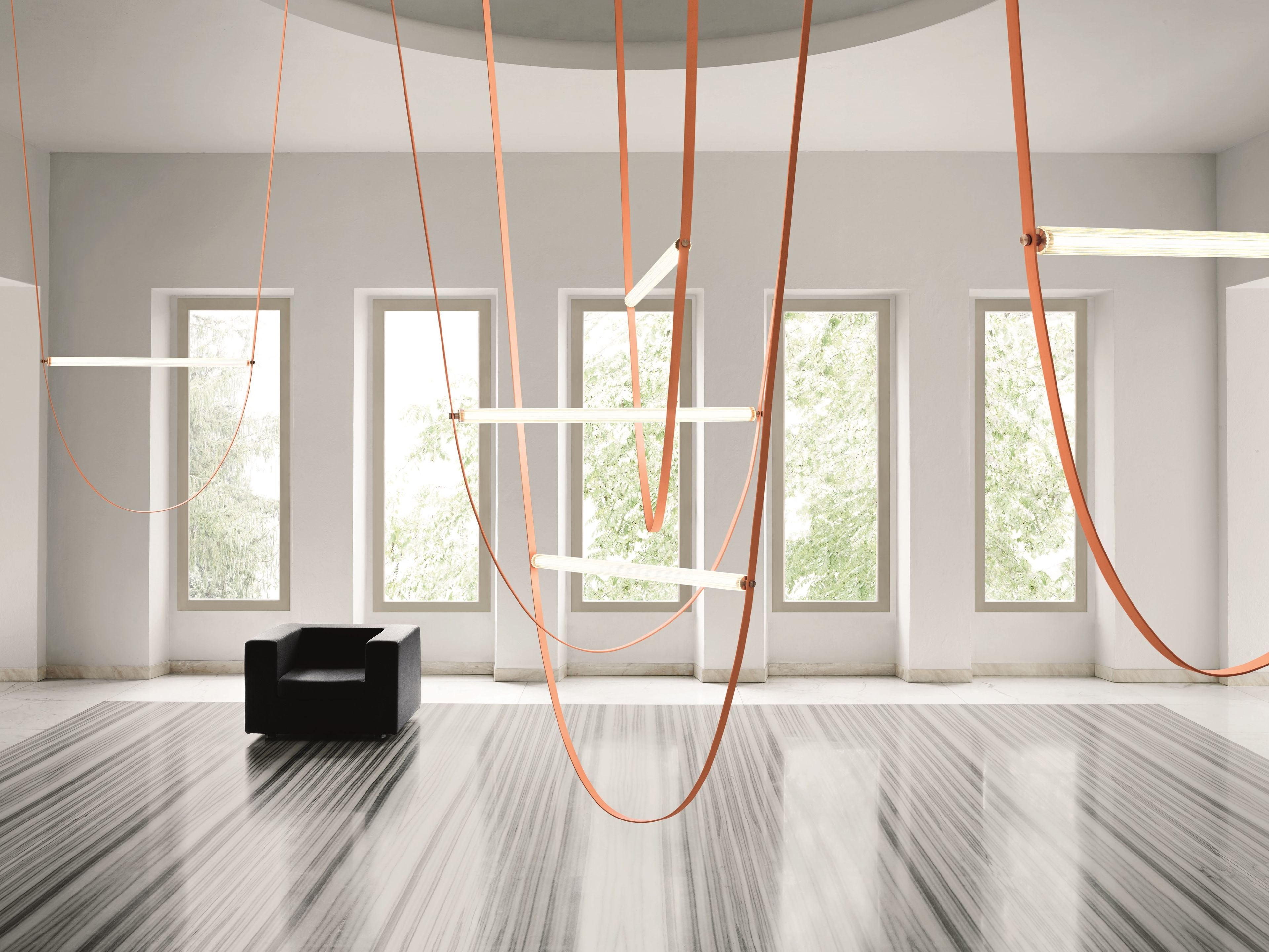 WIRELINE Pendant lamp By Flos | design Formafantasma