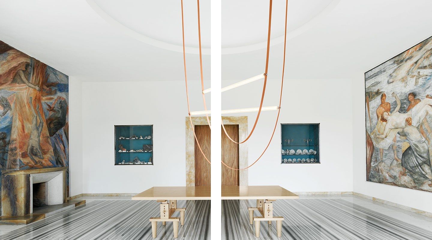 WIRELINE Pendant lamp By Flos | design Formafantasma