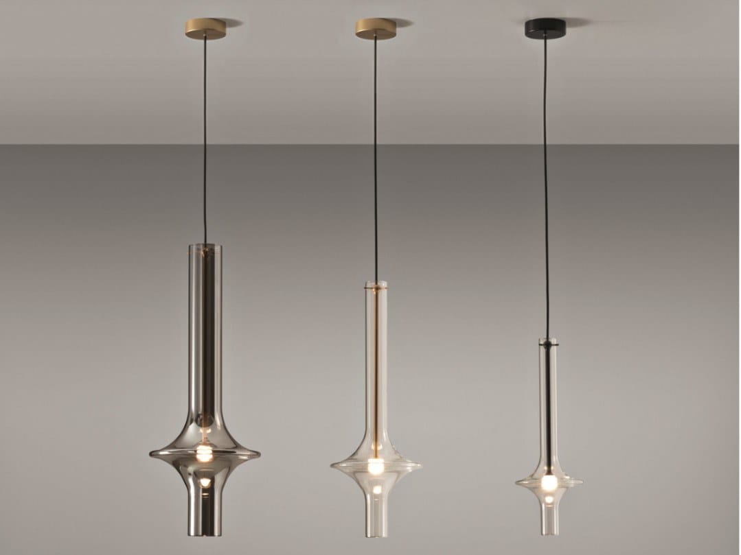 WONDER LED Borosilicate glass pendant lamp By PENTA | design Bartoli Design