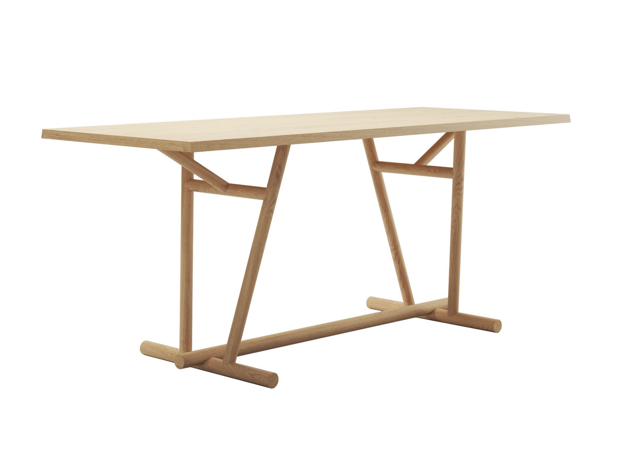 WOODBRIDGE Wooden table By ALMA DESIGN