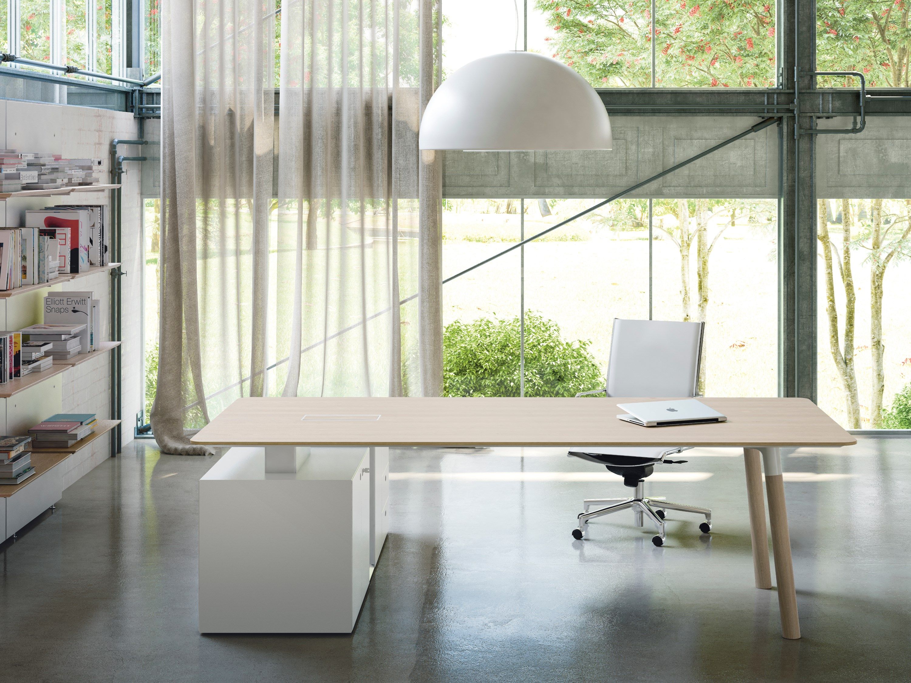 WOODS | Executive desk By FANTONI design Metrica