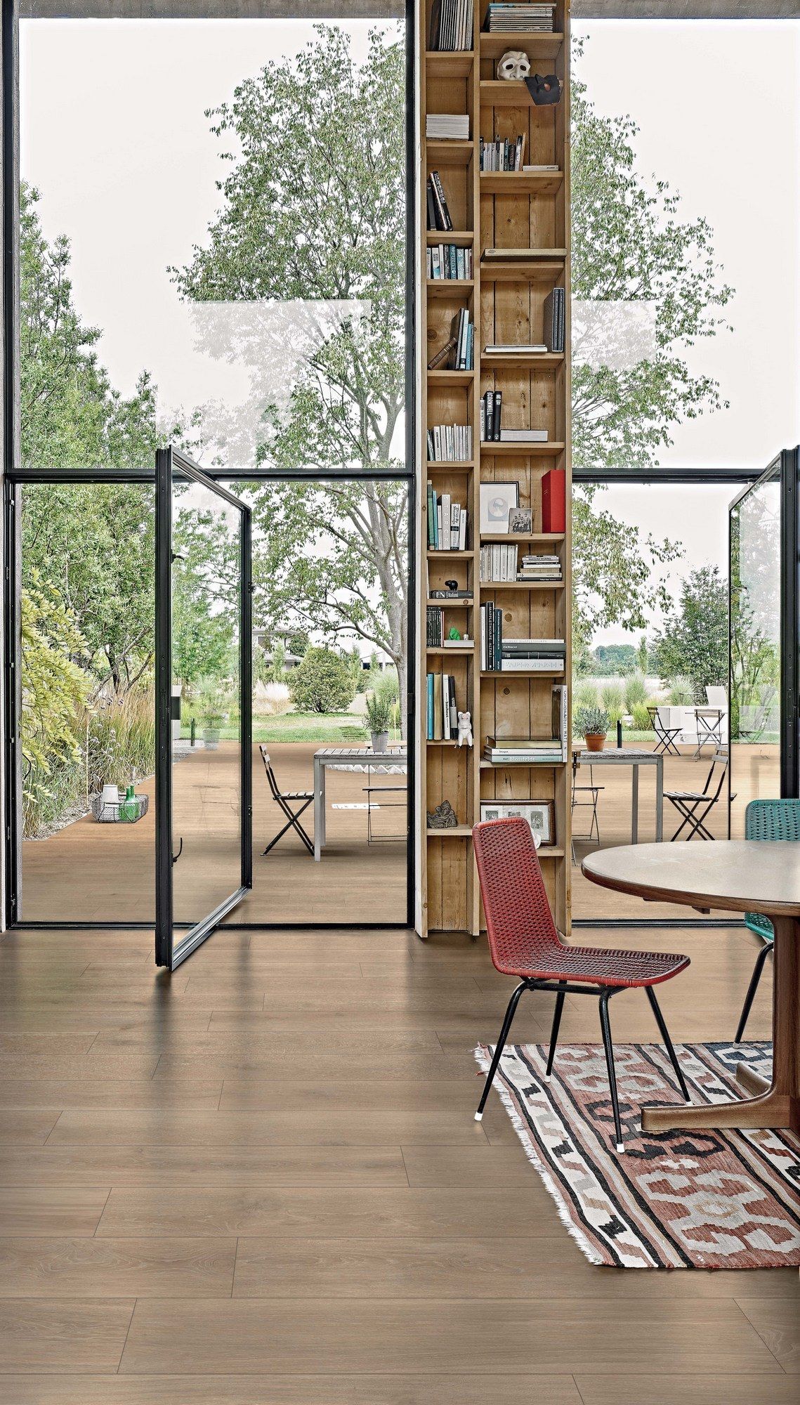 WOODSLATE LIFE Porcelain stoneware wall/floor tiles By Florim Ceramiche