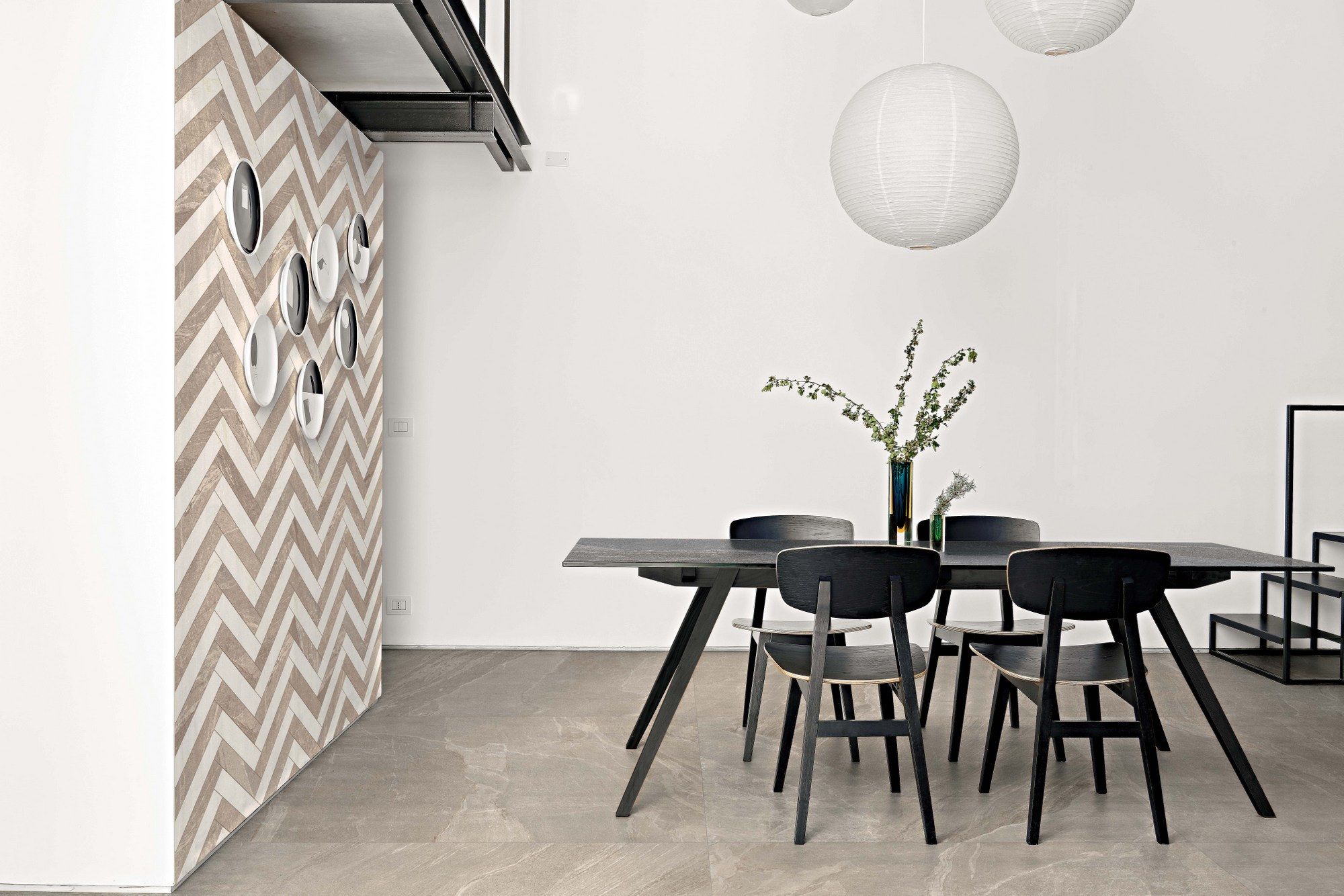 WOODSLATE LIFE Porcelain stoneware wall/floor tiles By Florim Ceramiche