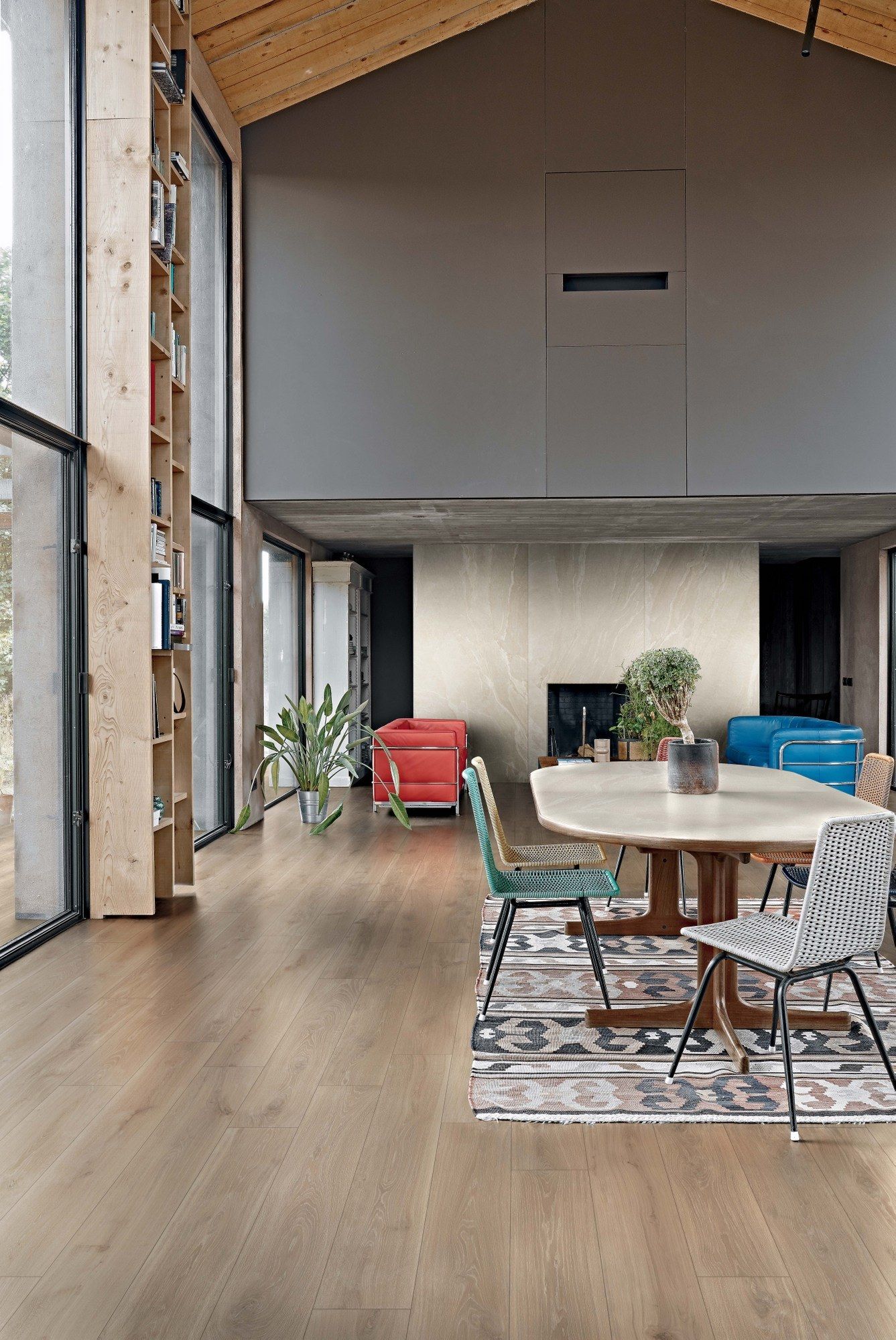 WOODSLATE LIFE Porcelain stoneware wall/floor tiles By Florim Ceramiche