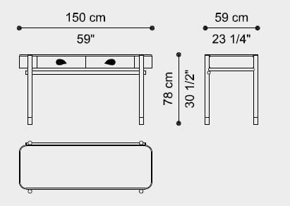 WOODSTOCK Wooden dressing table By ETRO Home Interiors