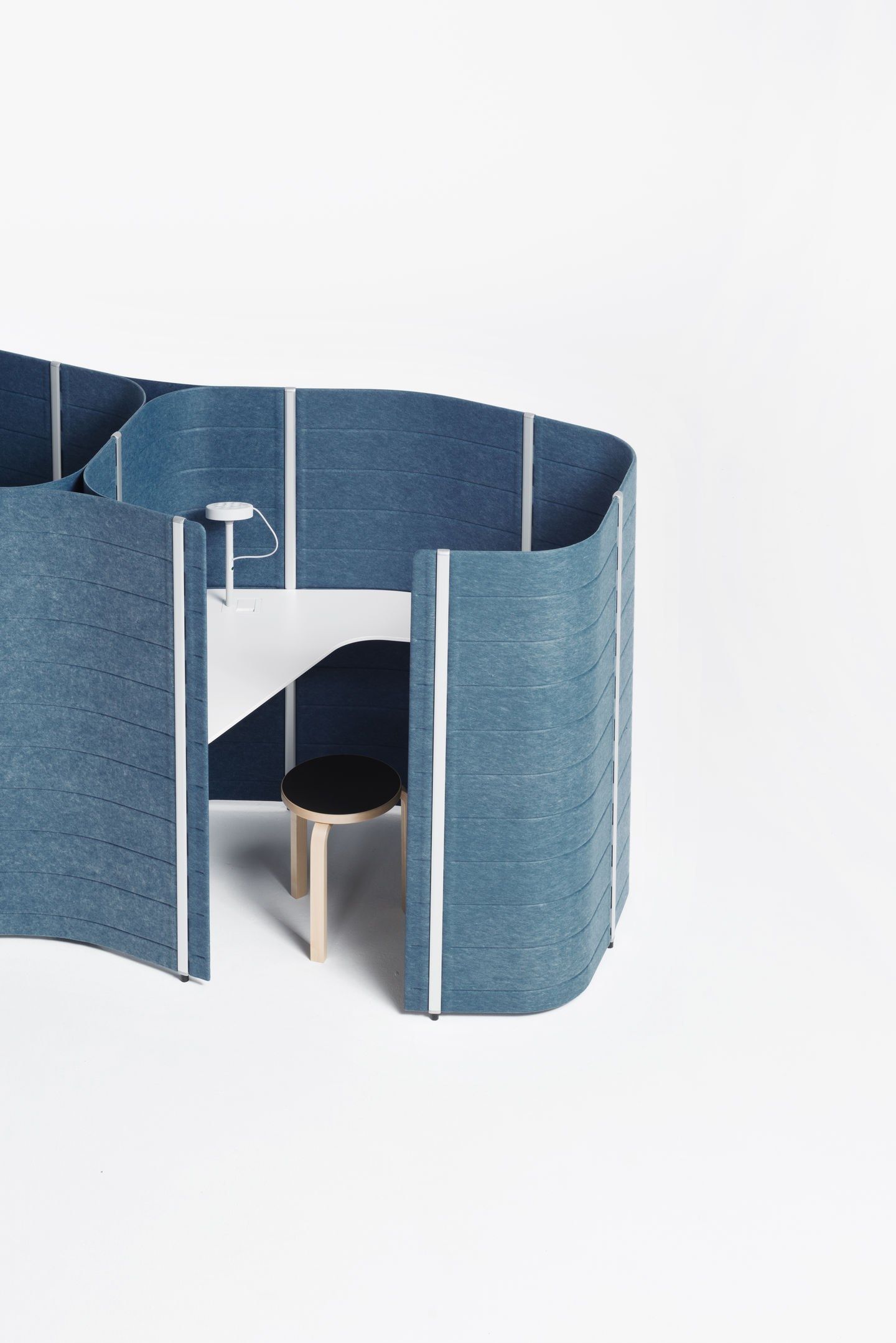 WORKBAYS FOCUS Acoustic fabric office booth By Vitra | design Ronan ...