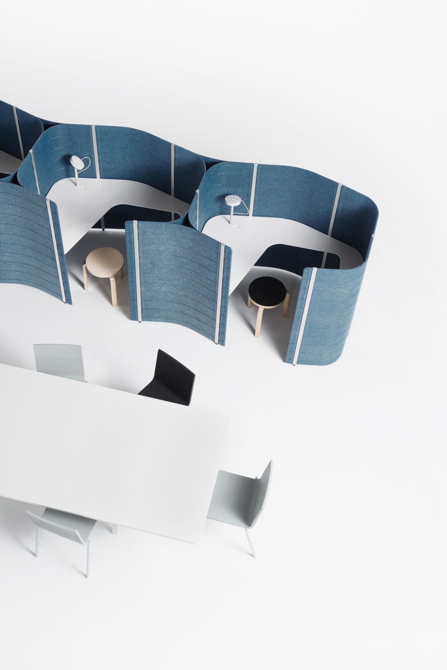 WORKBAYS FOCUS Acoustic fabric office booth By Vitra | design Ronan ...