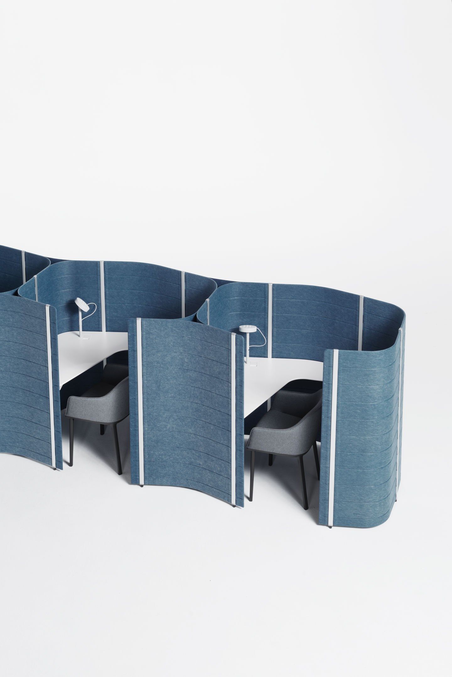 WORKBAYS FOCUS Acoustic fabric office booth By Vitra | design Ronan ...