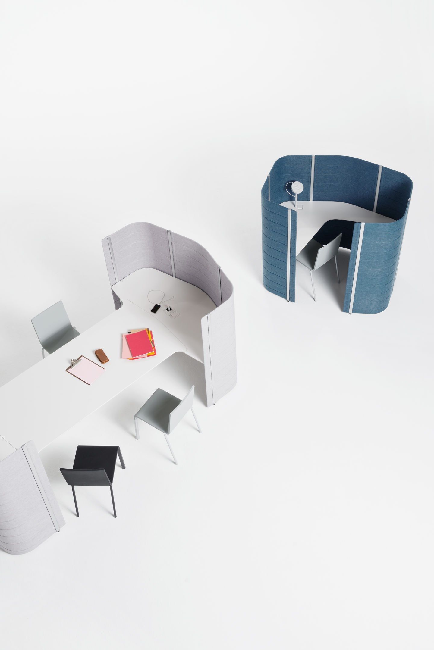 WORKBAYS FOCUS Acoustic fabric office booth By Vitra | design Ronan ...