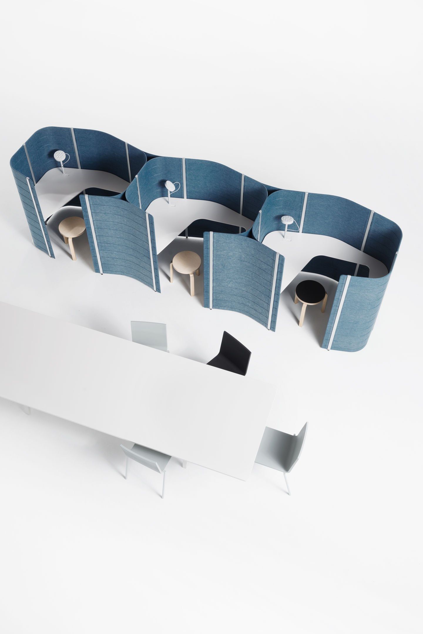 WORKBAYS FOCUS Acoustic fabric office booth By Vitra | design Ronan ...