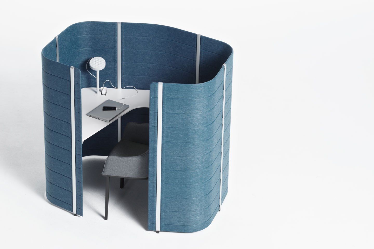 Cabina de oficina acústica de tela WORKBAYS FOCUS By Vitra diseño Ronan ...