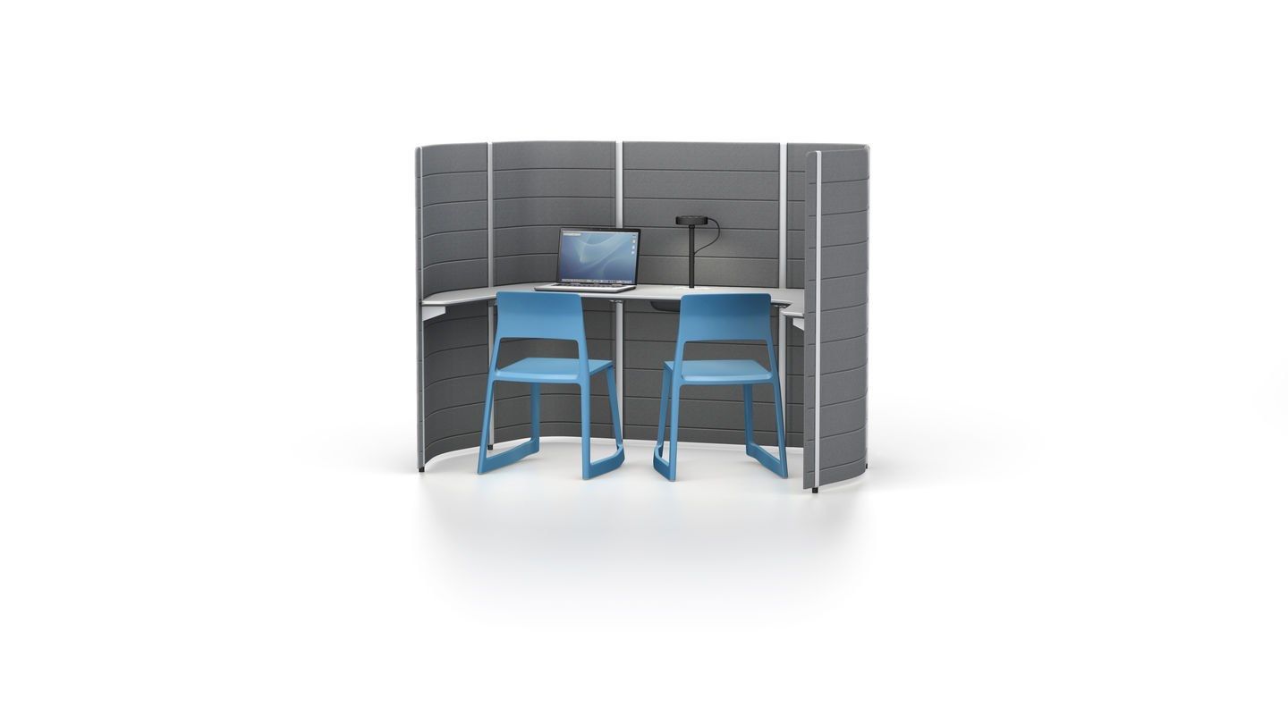 WORKBAYS FOCUS Acoustic fabric office booth By Vitra | design Ronan ...