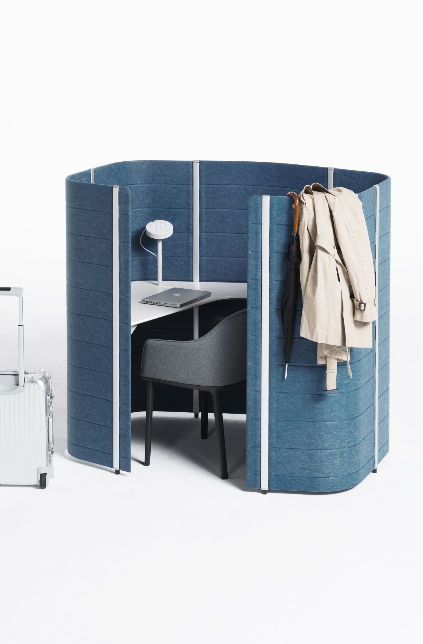 WORKBAYS FOCUS Acoustic fabric office booth By Vitra | design Ronan ...