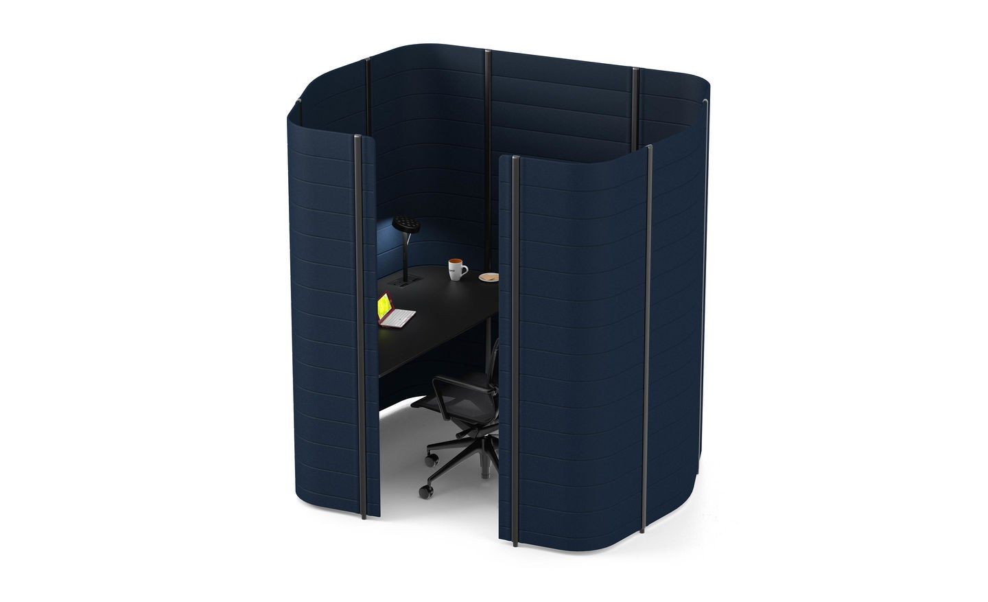 Cabina de oficina acústica de tela WORKBAYS FOCUS By Vitra diseño Ronan ...