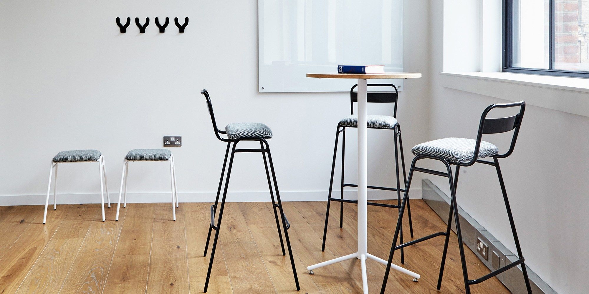 WORKING GIRL | Fabric stool By Deadgood design David Irwin