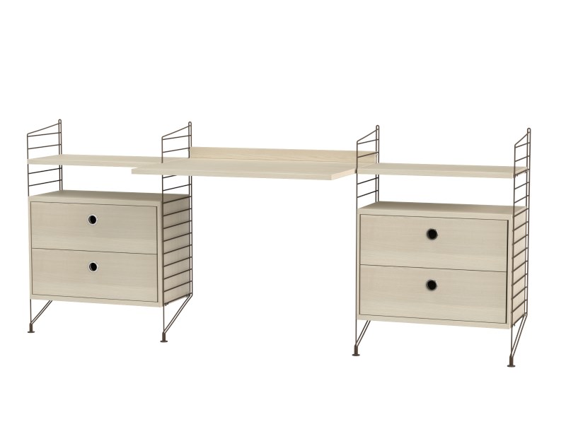 WORKSPACE C Büro-Schreibtisch By String Furniture