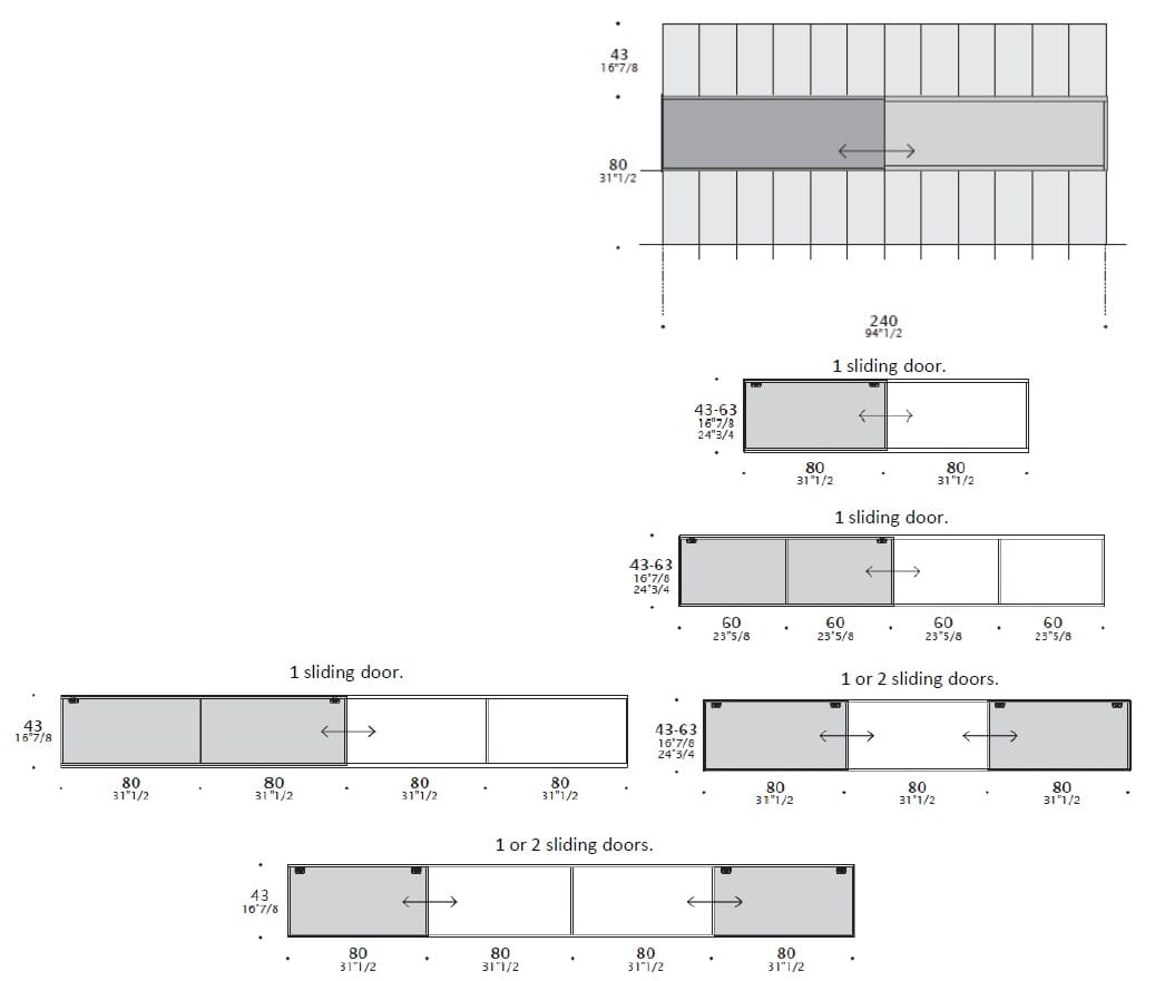 WORKWALL | Office storage unit Workwall Collection By ESTEL GROUP