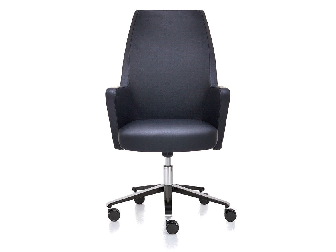 WRAP 02 Height-adjustable executive chair with armrests By Nahu | design Fabio Di Bartolomei