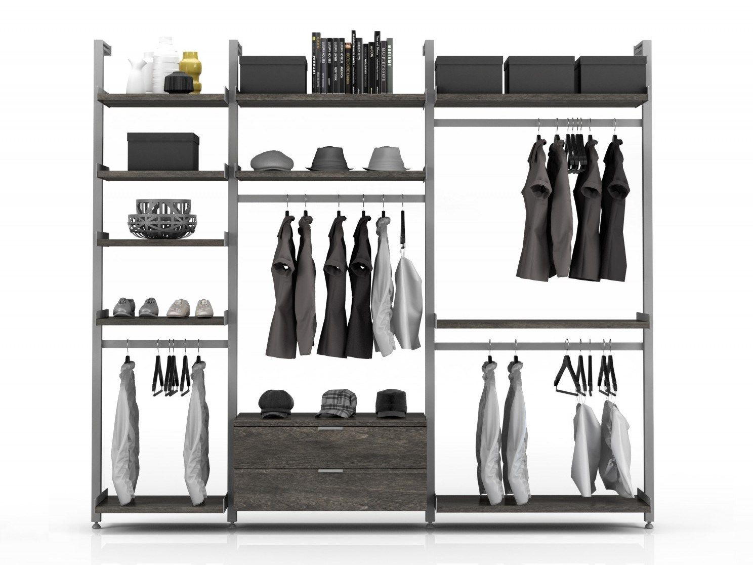 GRAVITY | Walk-in wardrobe Gravity Collection By Huppé design Joël Dupras