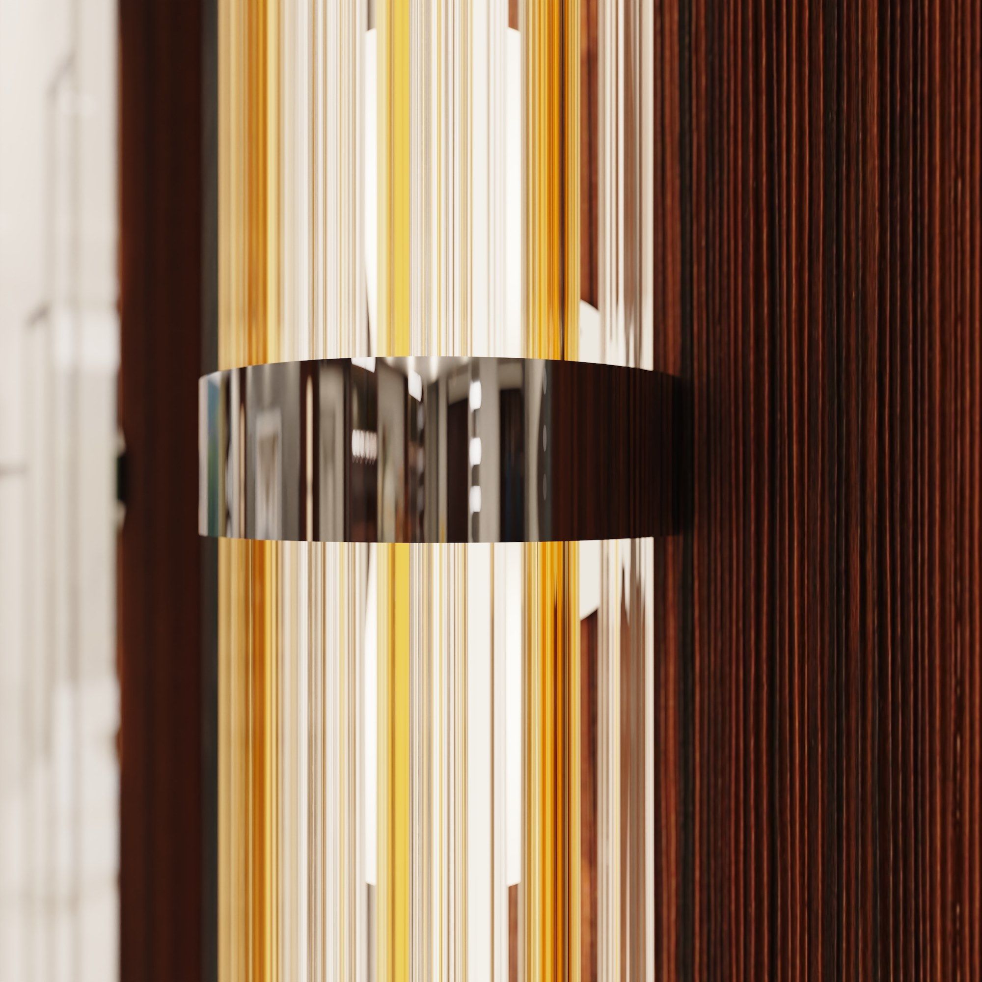 CELSI LED Murano glass wall lamp By PIUMATI