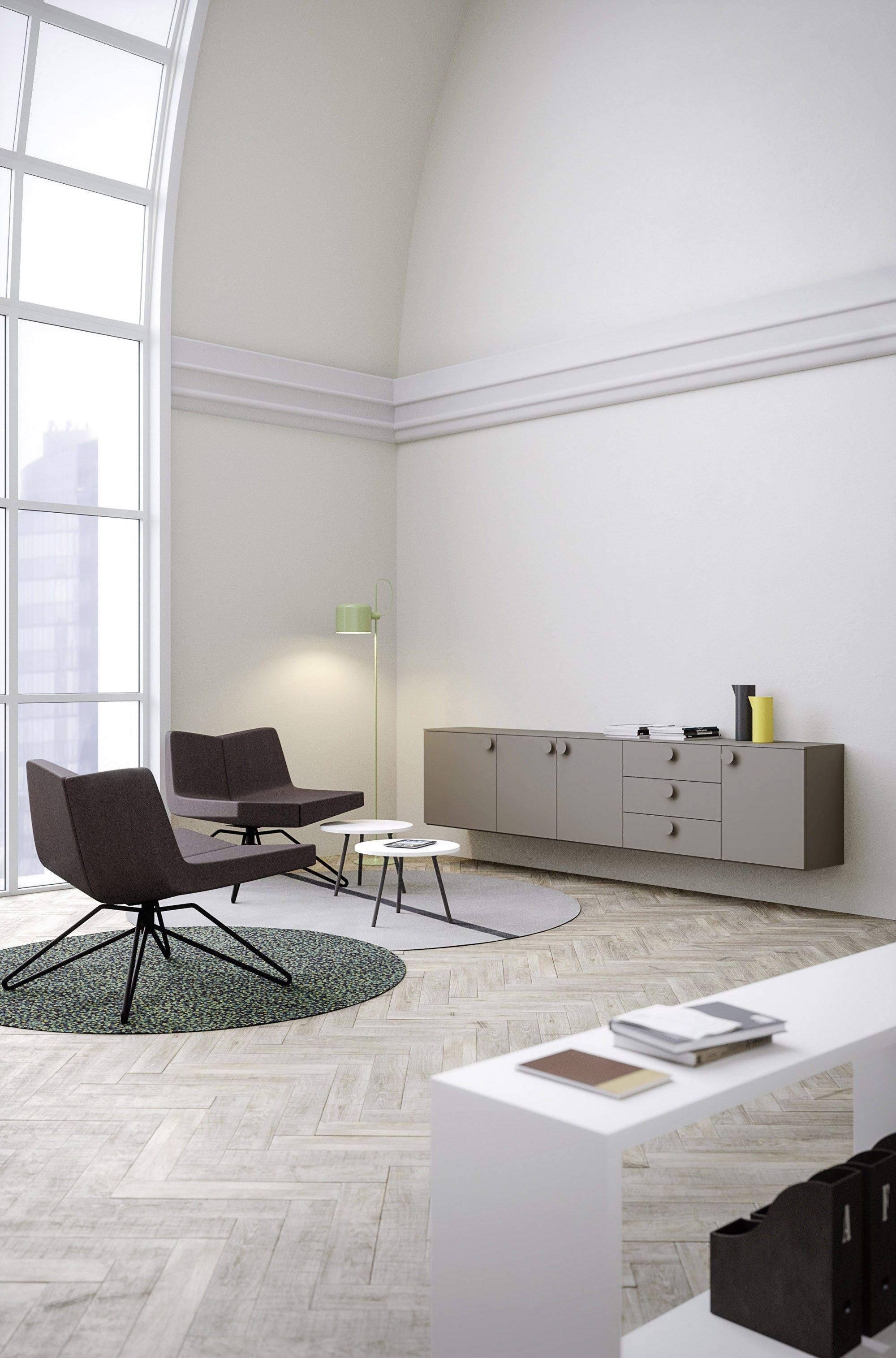 Wall-mounted base units By Cinquanta3