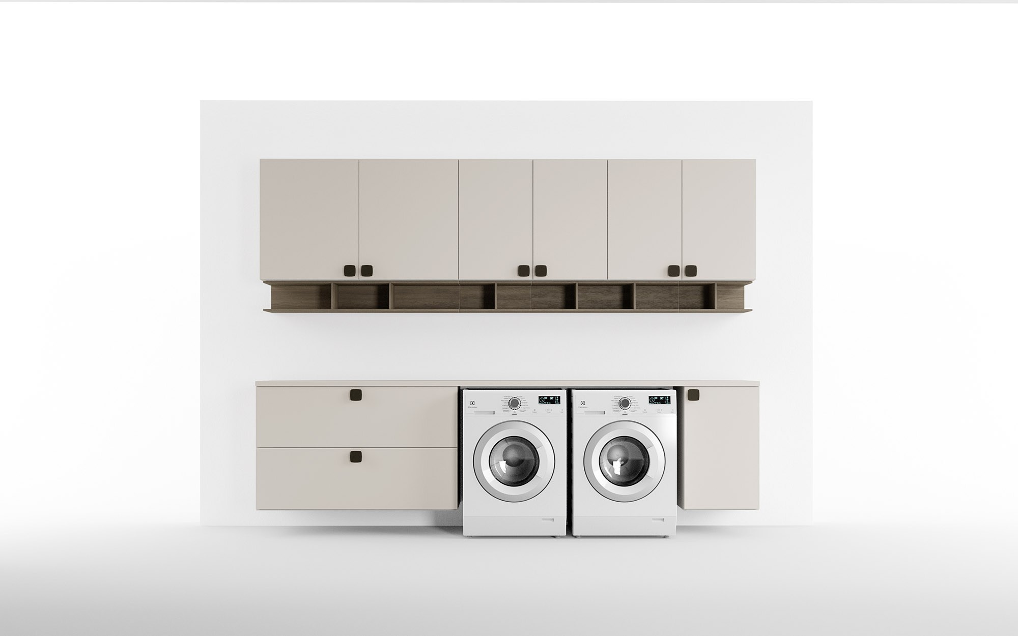 Wall-mounted base units By Cinquanta3